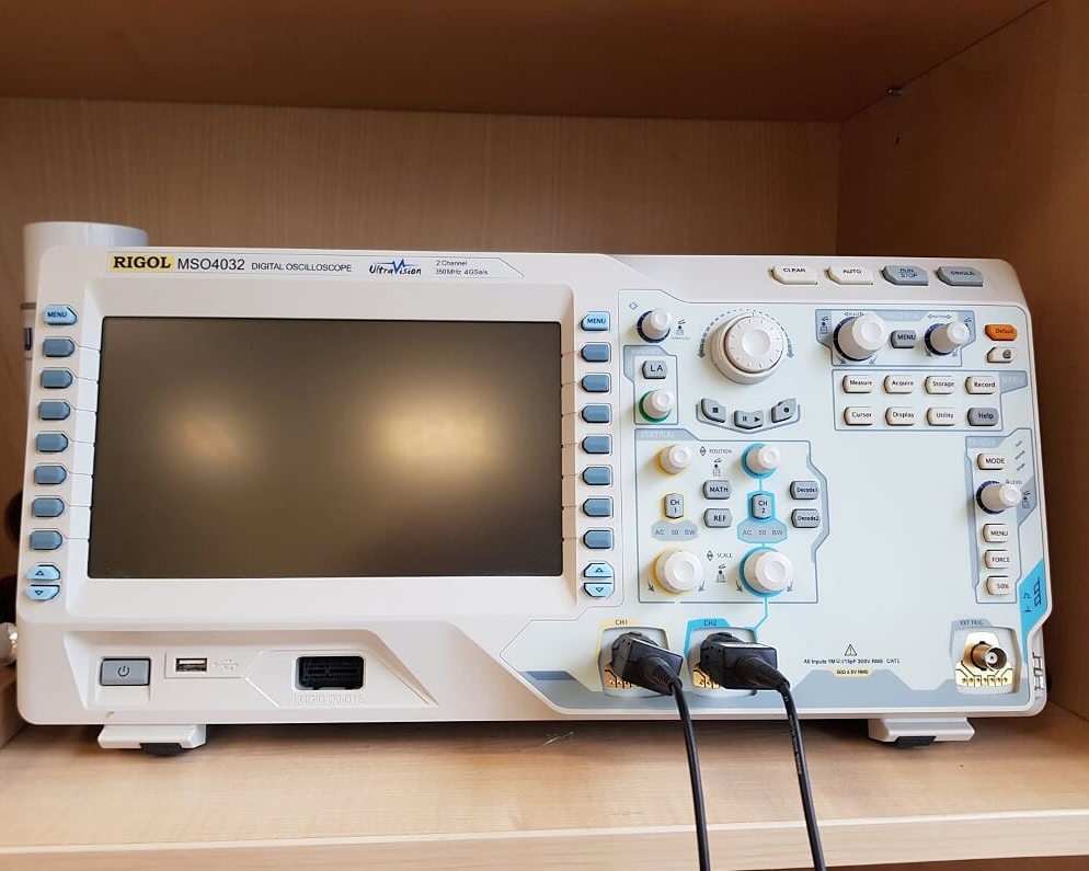 Osciloskops Rigol MSO4032 – Elektronikas un datorzinātņu institūts
